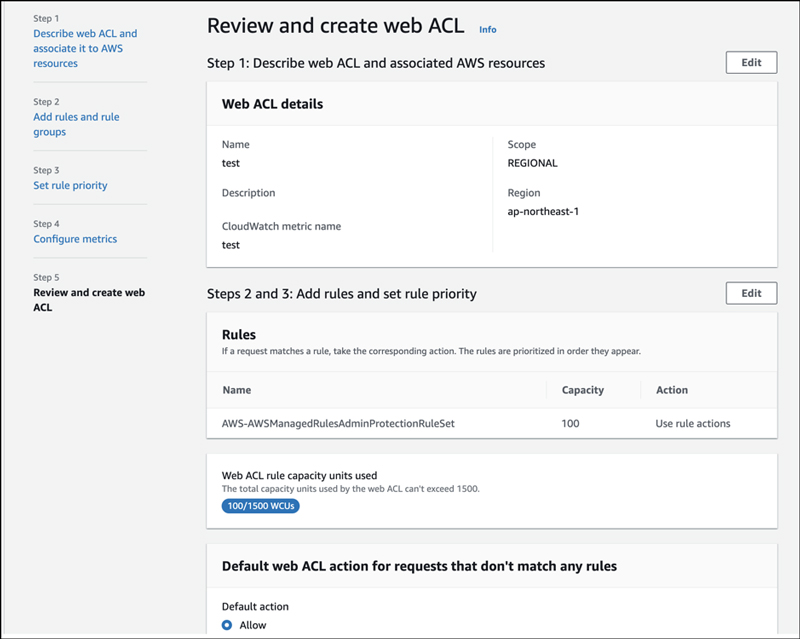 Part 2: [New AWS WAF] AWS Management Console Operation (Managed Rules ...